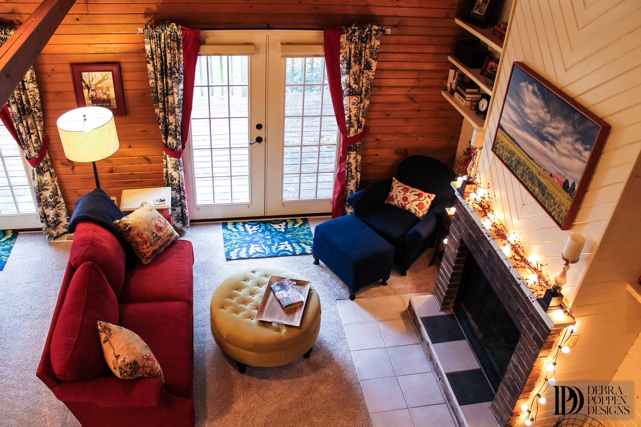 Cozy Lakeside Retreat – Debra Poppen Designs